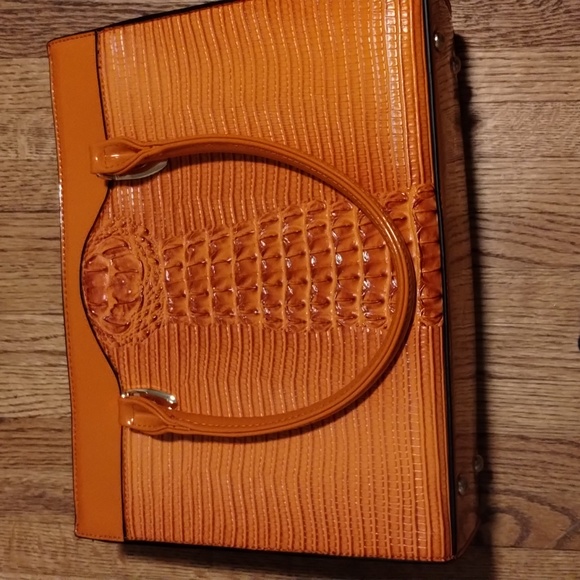 Bags | Burnt Orange Purse | Poshmark